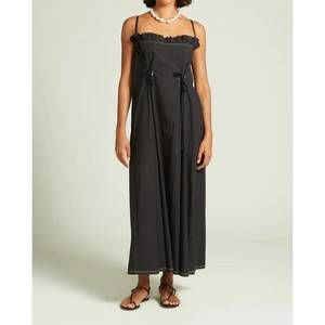 Chan Luu | Dresses | New Chan Luu Clara Poplin Dress In Caviar | Poshmark